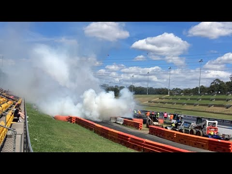 Uncontrollable Smoke Takeover | Drag Racing - YouTube