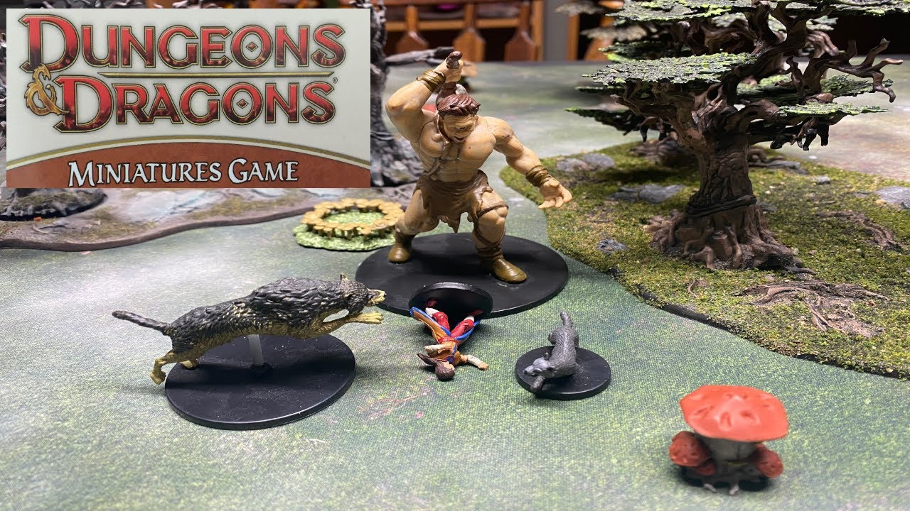 D&D Minis Game SOLO (DDM 4th Ed Version) Gridless: Into The FeyWild ...