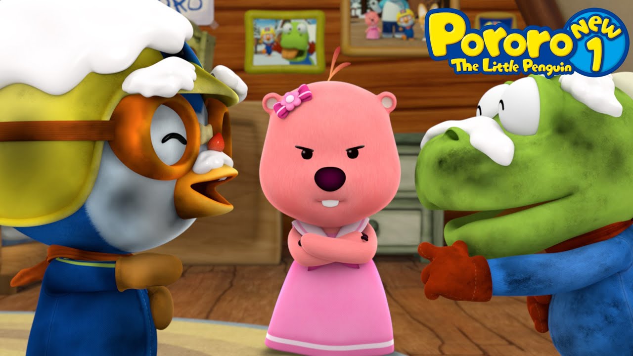 Pororo English Episode | The Doodle Prank | Learn Good Habit | Pororo ...