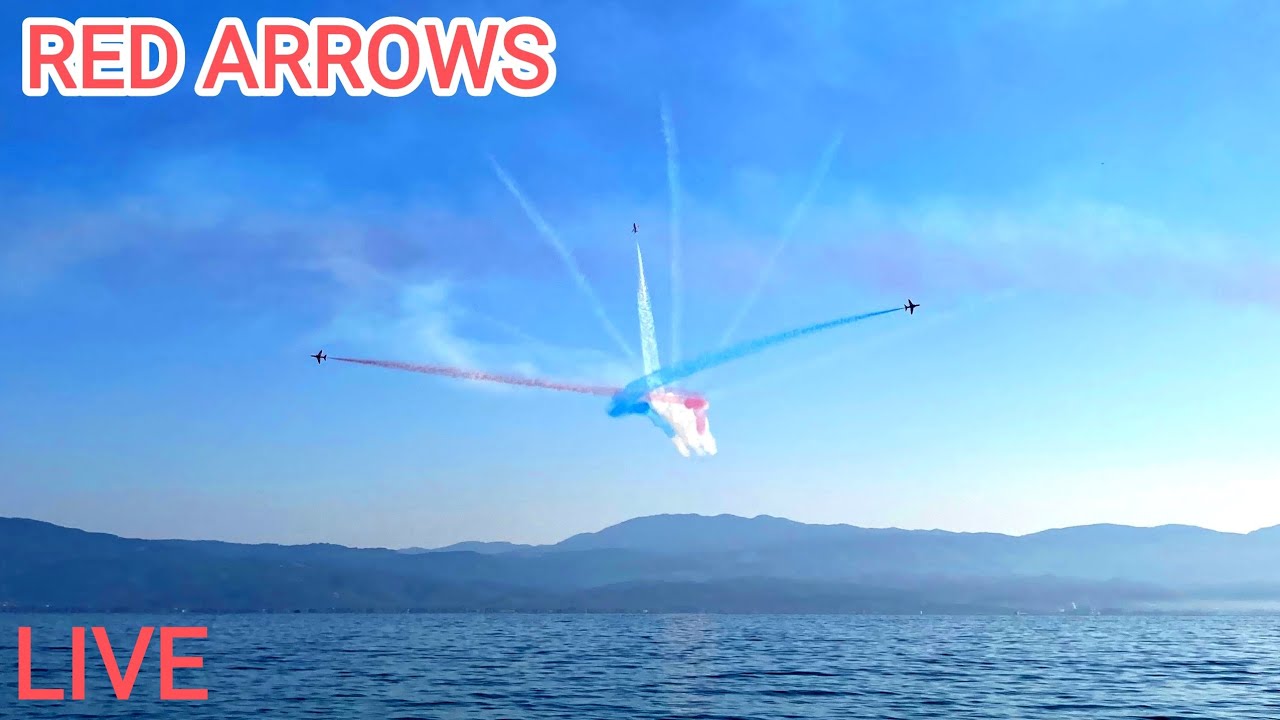 🔴 LIVE RED ARROWS - Training in Greece Springhawk 2022 - YouTube
