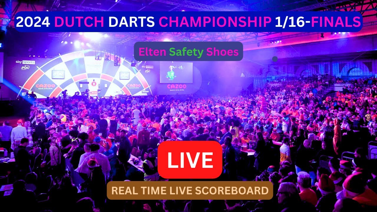 2024 Dutch Darts Championship LIVE Score UPDATE Today 1/16-Final ...