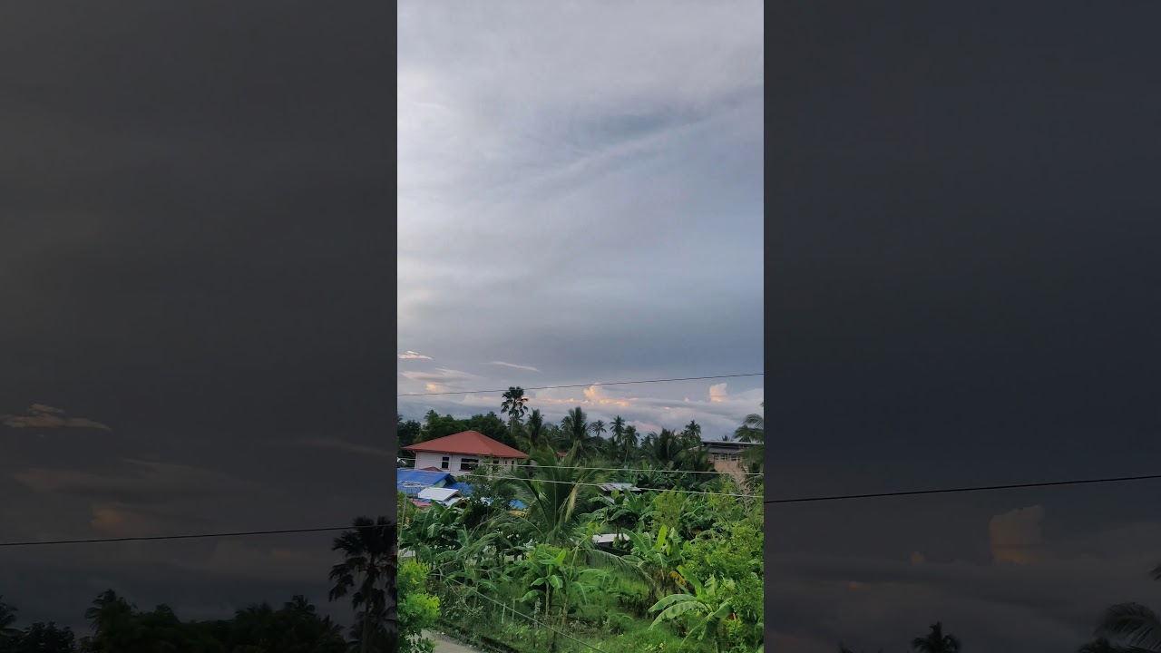 What the Sky looked like at exactly 6:10PM, June 14, 2020 - YouTube