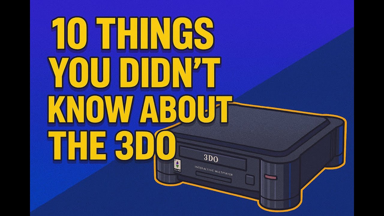 10 things you didn't know... about 3DO - YouTube