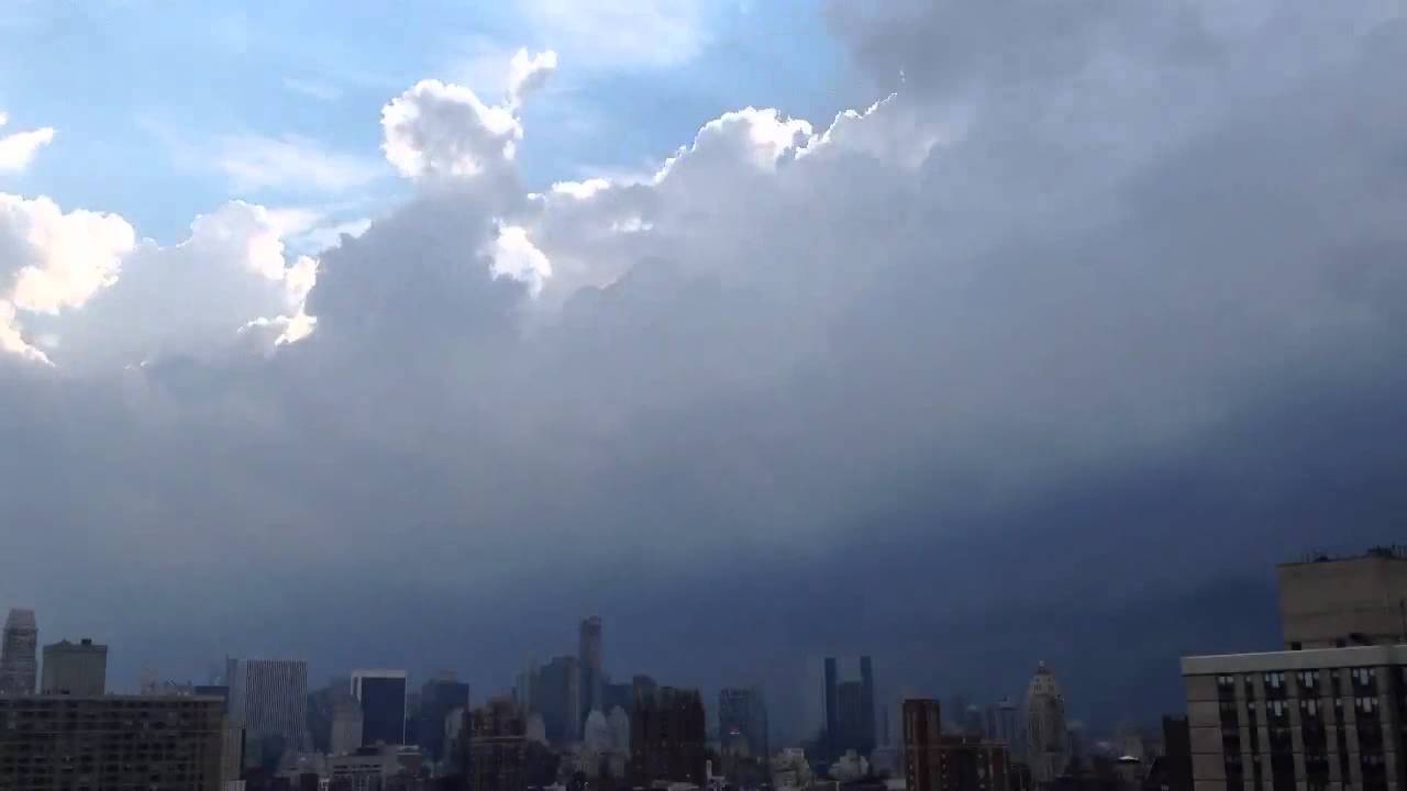 Time Lapse - Cold front rolling in - YouTube