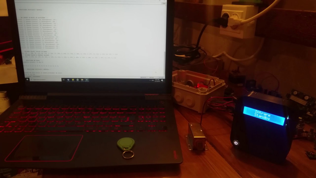 RFID Door Lock with Knock Detection - Arduino - YouTube