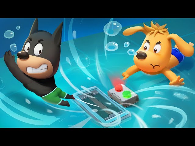 Monster in the Pool | Educational Cartoon for Kids | Kids Cartoon ...