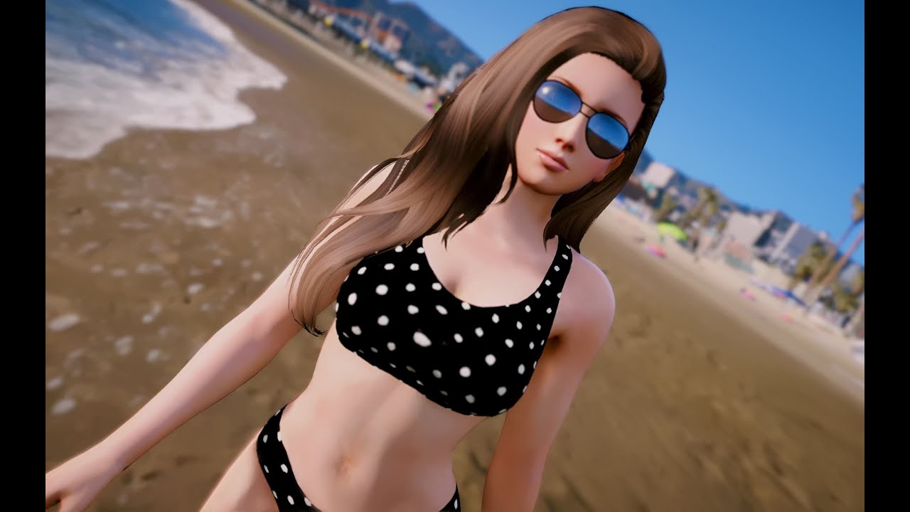 【GTAOL】調教遊戲中好看的美女 - YouTube