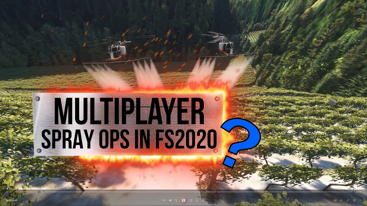 Multiplayer Spraying in MSFS 2020? - YouTube