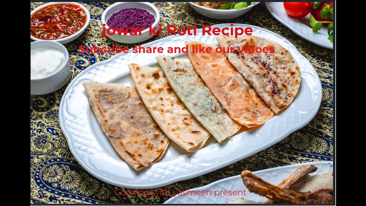 Jowar Roti Recipe - 3 Easy Ways To Make Jowar Roti - How To Make Jowar ...