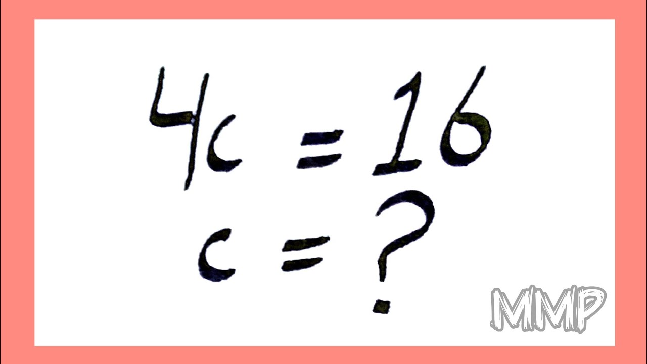 Korean | Nice Olympiad Solution | Find Value Of c | Math Master Plus - YouTube
