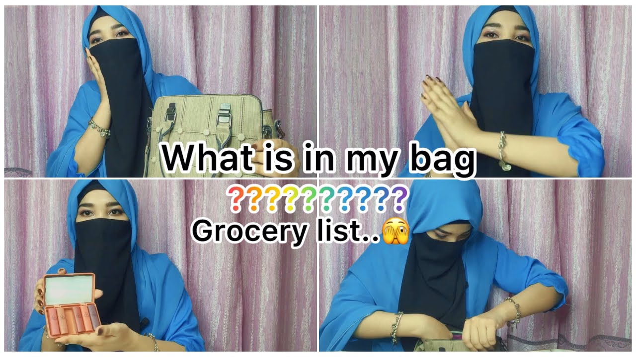 What is in my bag | goes wrong | Sadia’s tips - YouTube