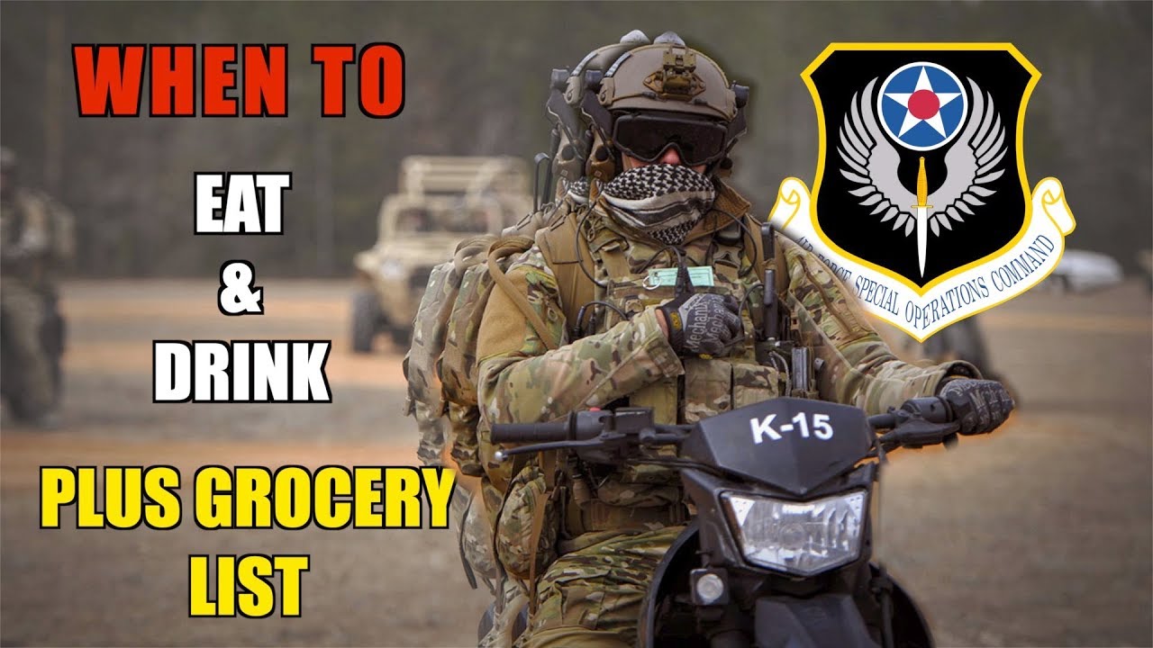 COMPLETE GUIDE to Air Force Special Operations Nutrition - YouTube