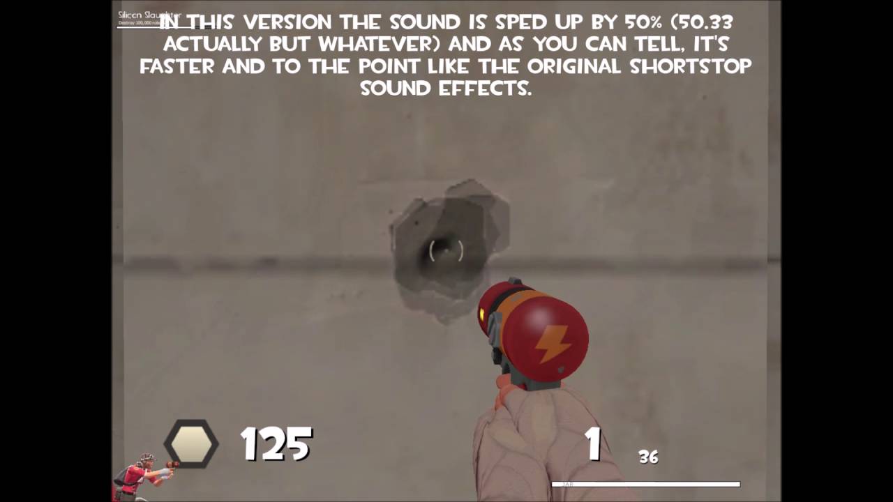 TF2 Mod: UltraBlaster (Shortstop) Sound Effects Demonstration - YouTube