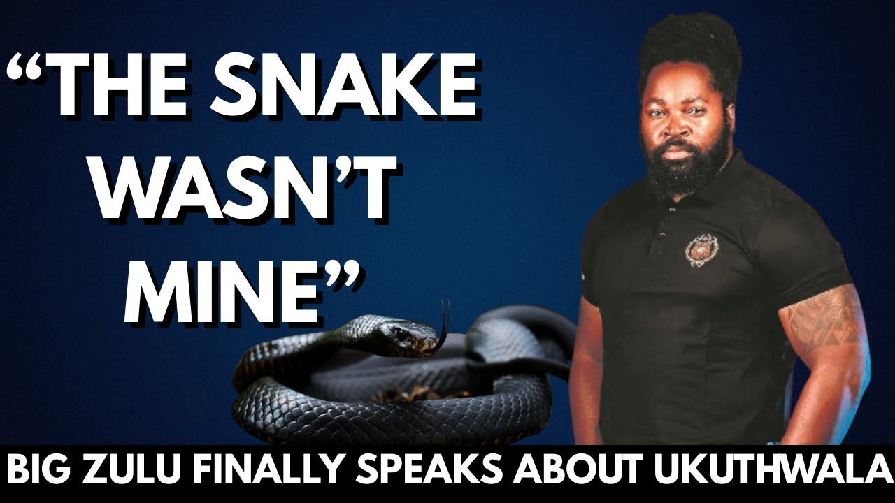 Big Zulu Finally Responds To Pastors About His Snake And His Accident ...