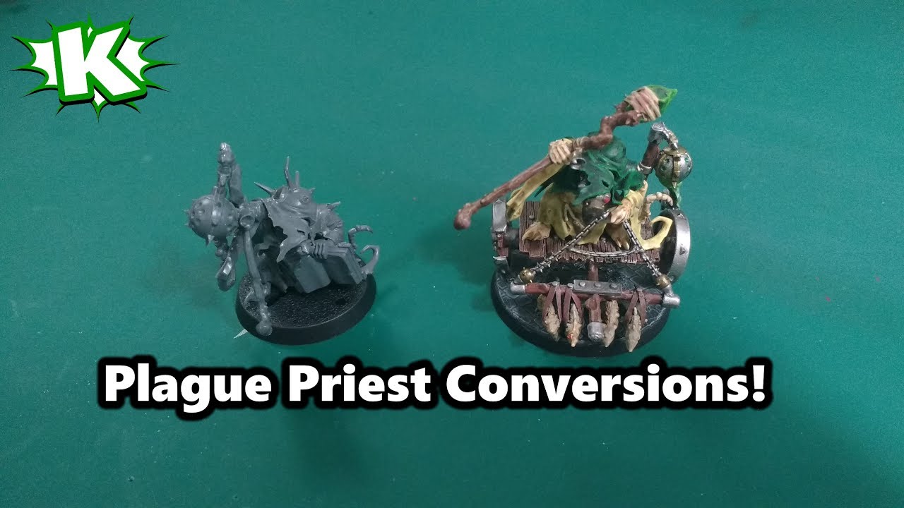 Skaven Plague Priest Conversions - YouTube