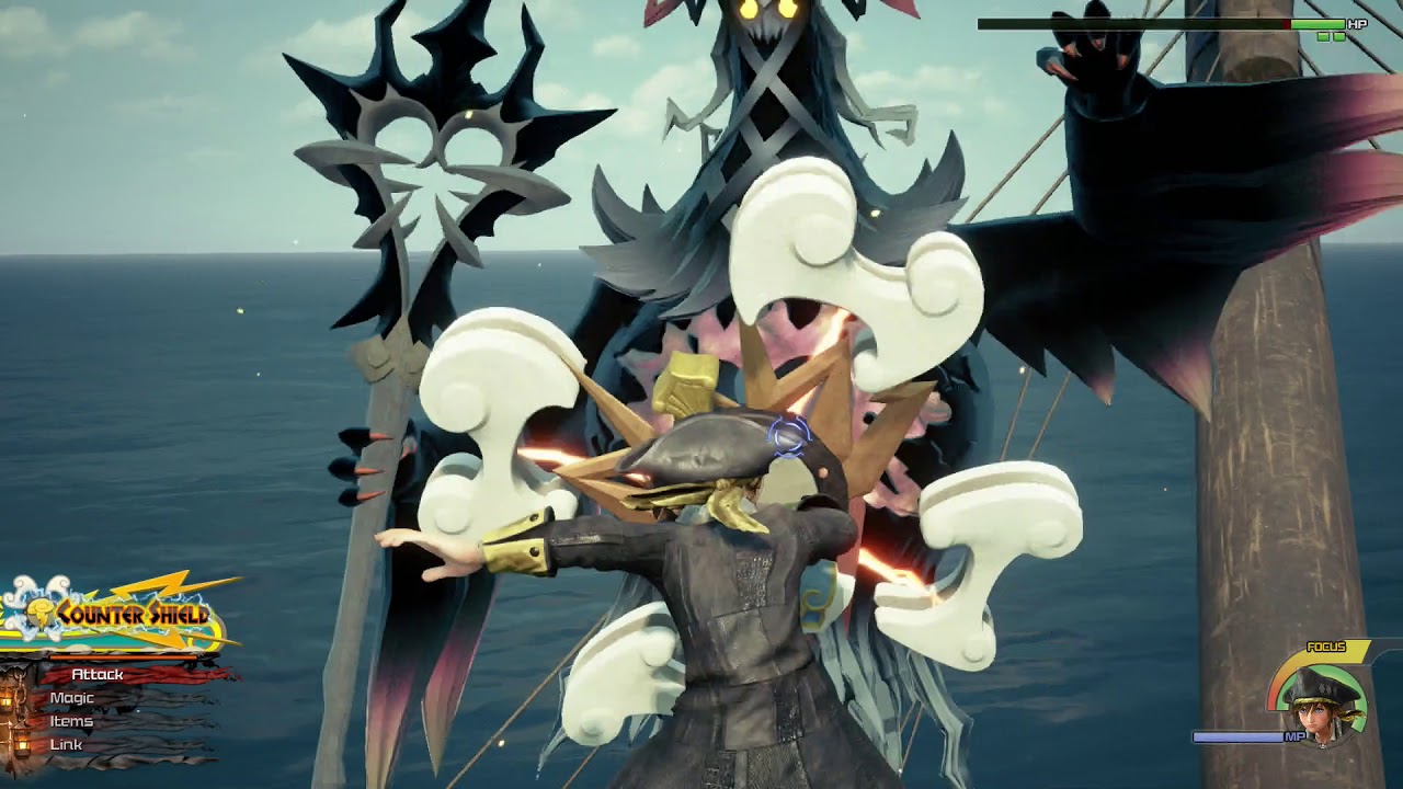 Kingdom Hearts III - Lich Battle #2 Level 1 Critical Mode (No Damage ...
