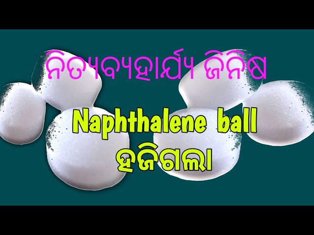 Sublimation Of Naphthalene
