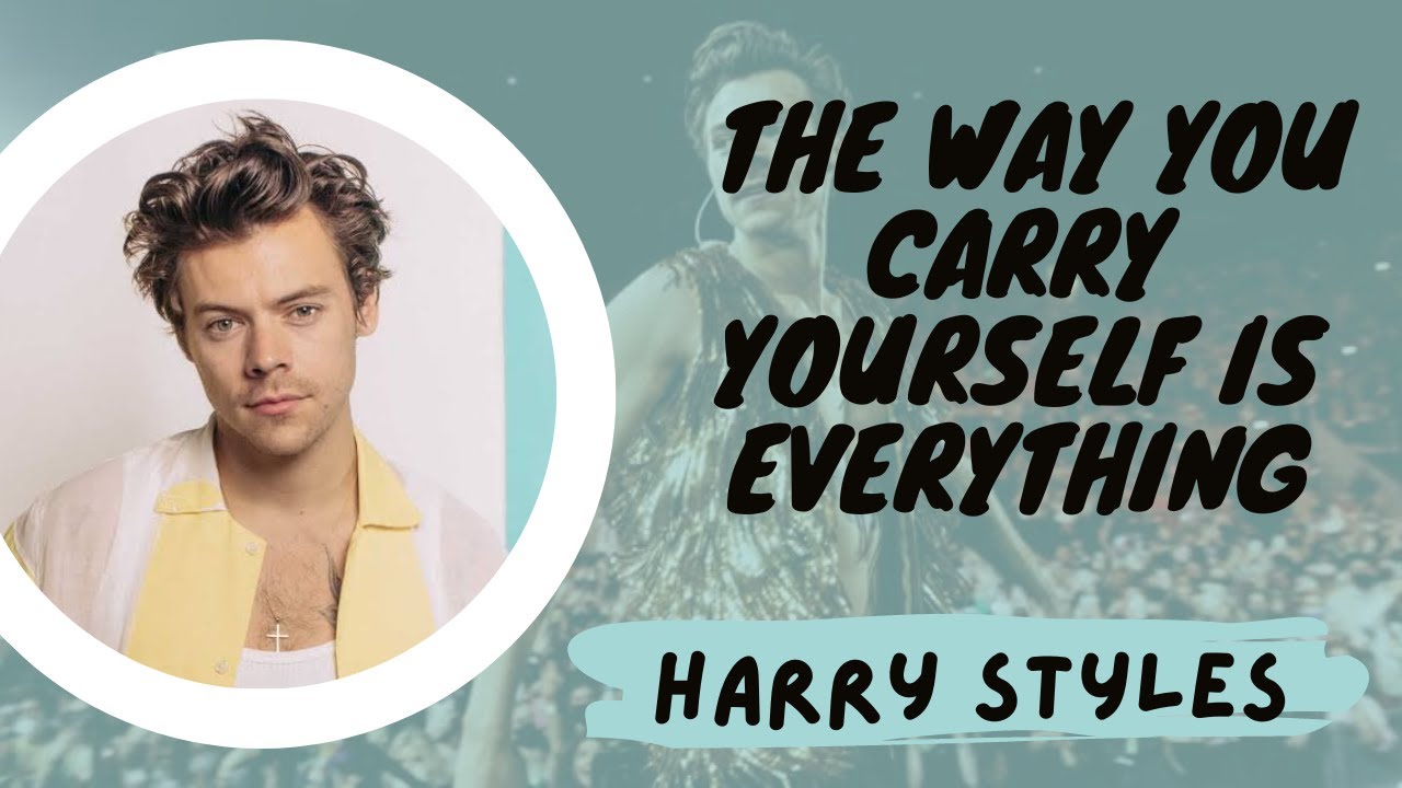 Harry Styles Best Quotes - YouTube