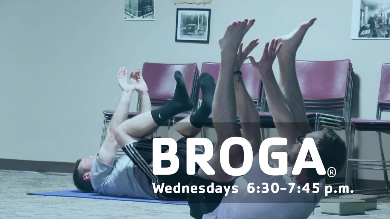 Broga at the Downtown YMCA - YouTube