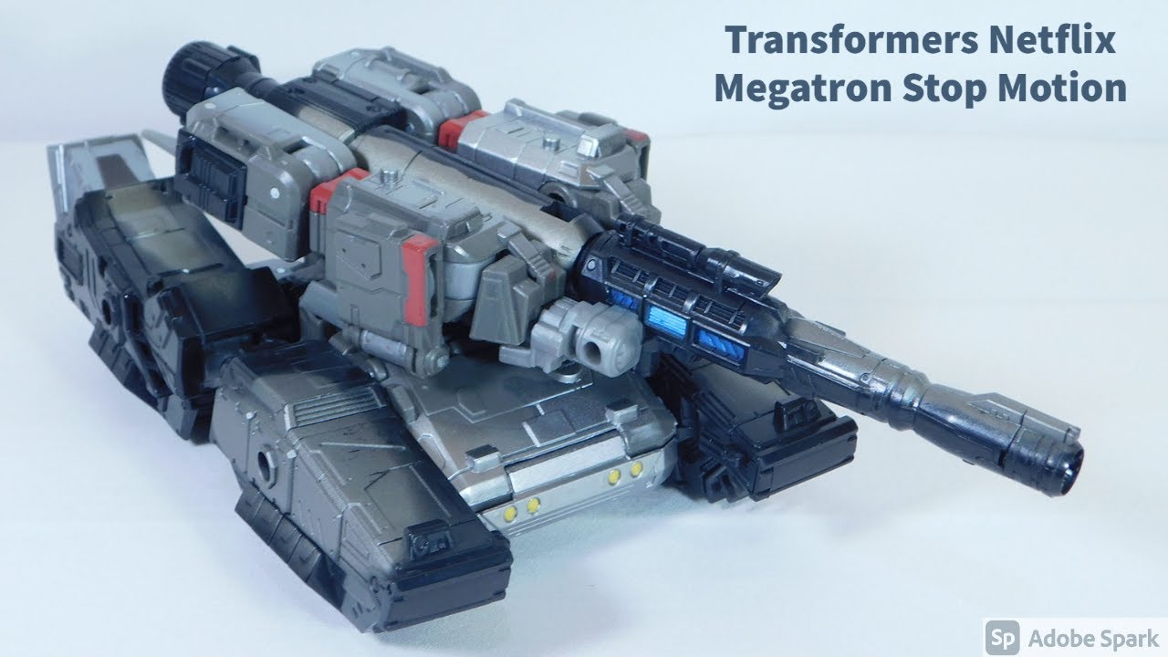 Transformers Netflix Megatron Stop Motion - YouTube