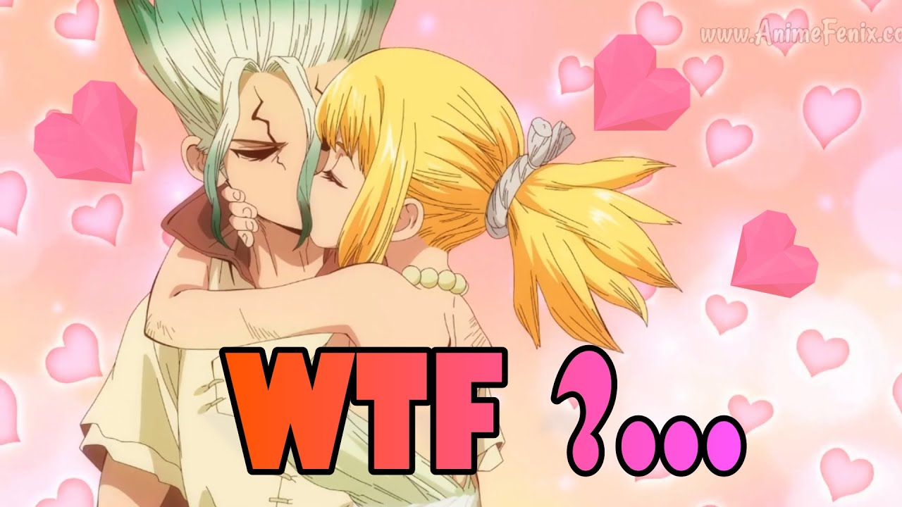 SENKU Y KOHAKU se BESAN :¨) (resubido) - YouTube