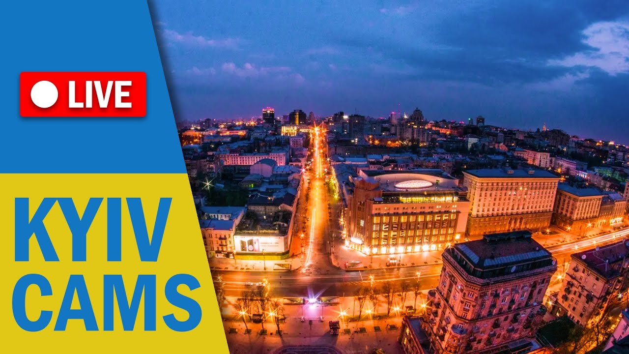 🔴 LIVE Victory Square Cam | Kyiv Ukraine | Ukraine War Stream Camera ...