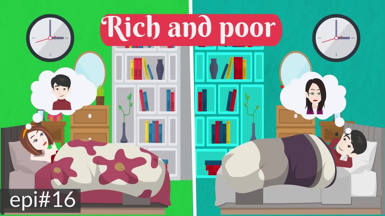 Rich and poor /part 16/ moral stories / English animation/ English ...