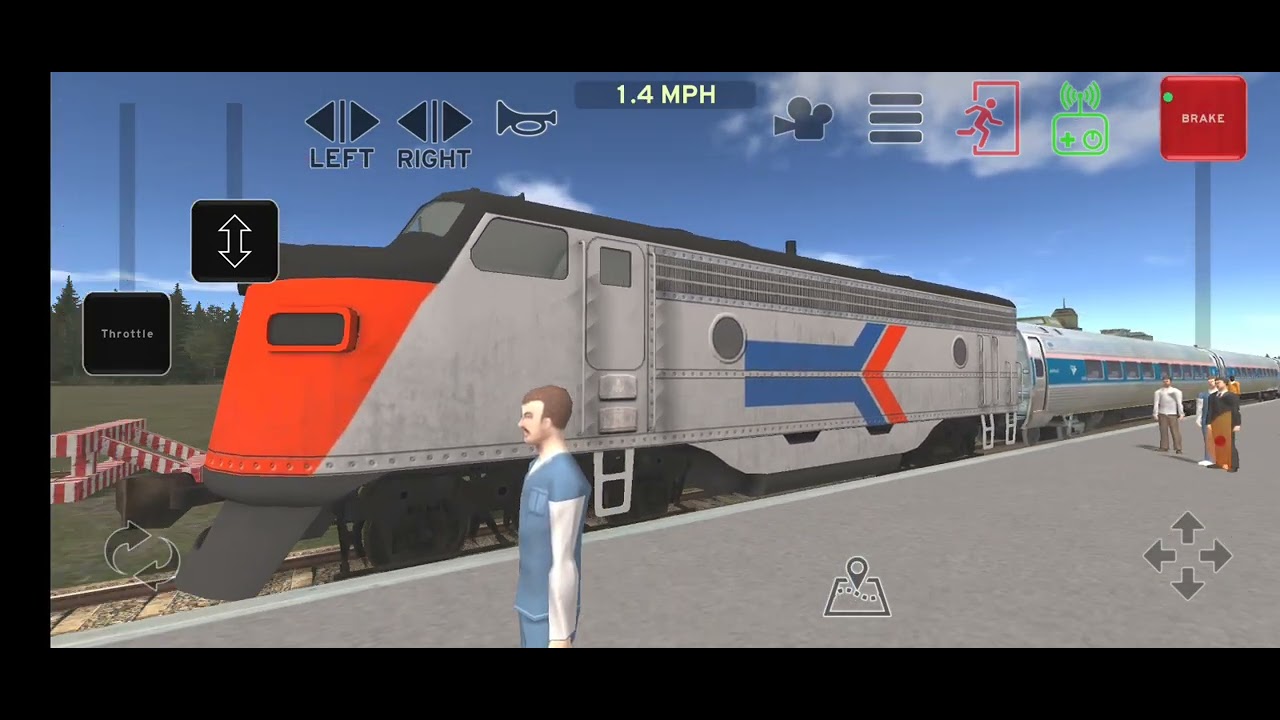 Работаю дежурным по станции в игре Train and rail yard simulator - YouTube