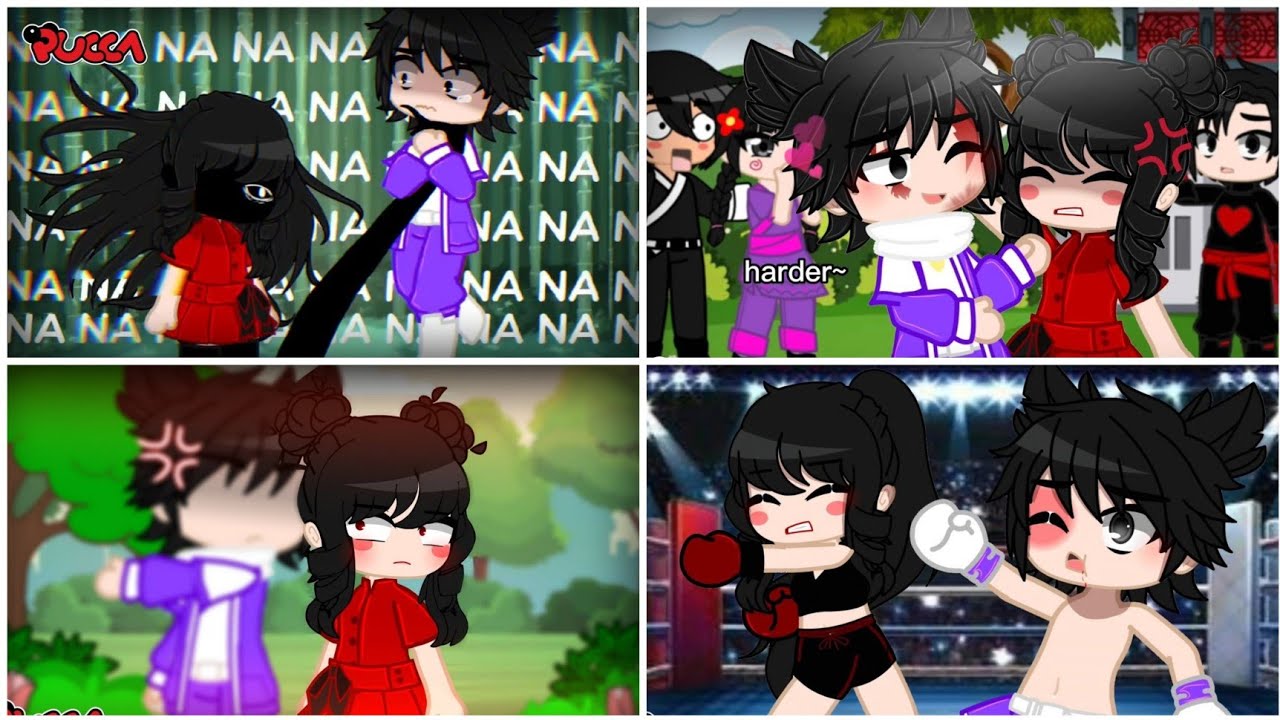 Garu's Clone Compilation ⚔️|| Pucca || Gacha Club - YouTube