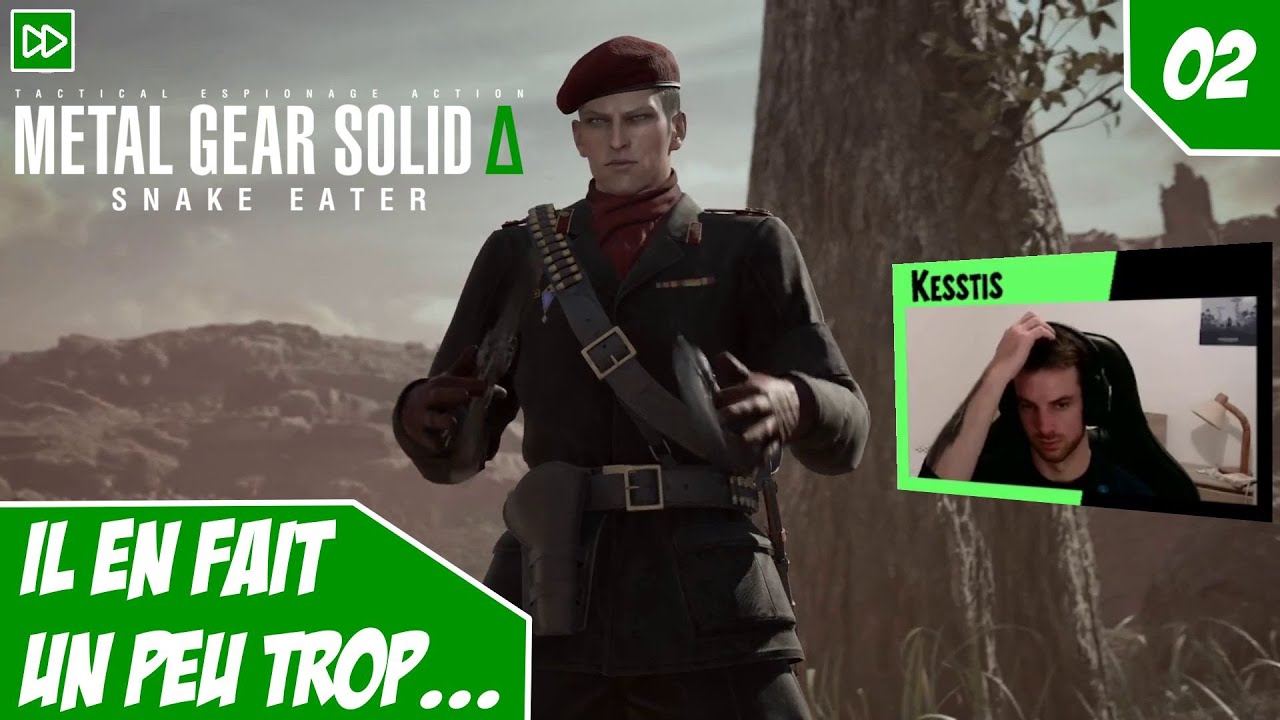 Le combat contre Revolver Ocelot - #02 - Metal Gear Solid Delta - YouTube