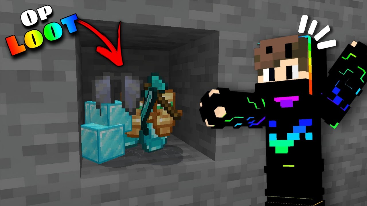 Minecraft, But Breaking Blocks gives you Random item...... - YouTube