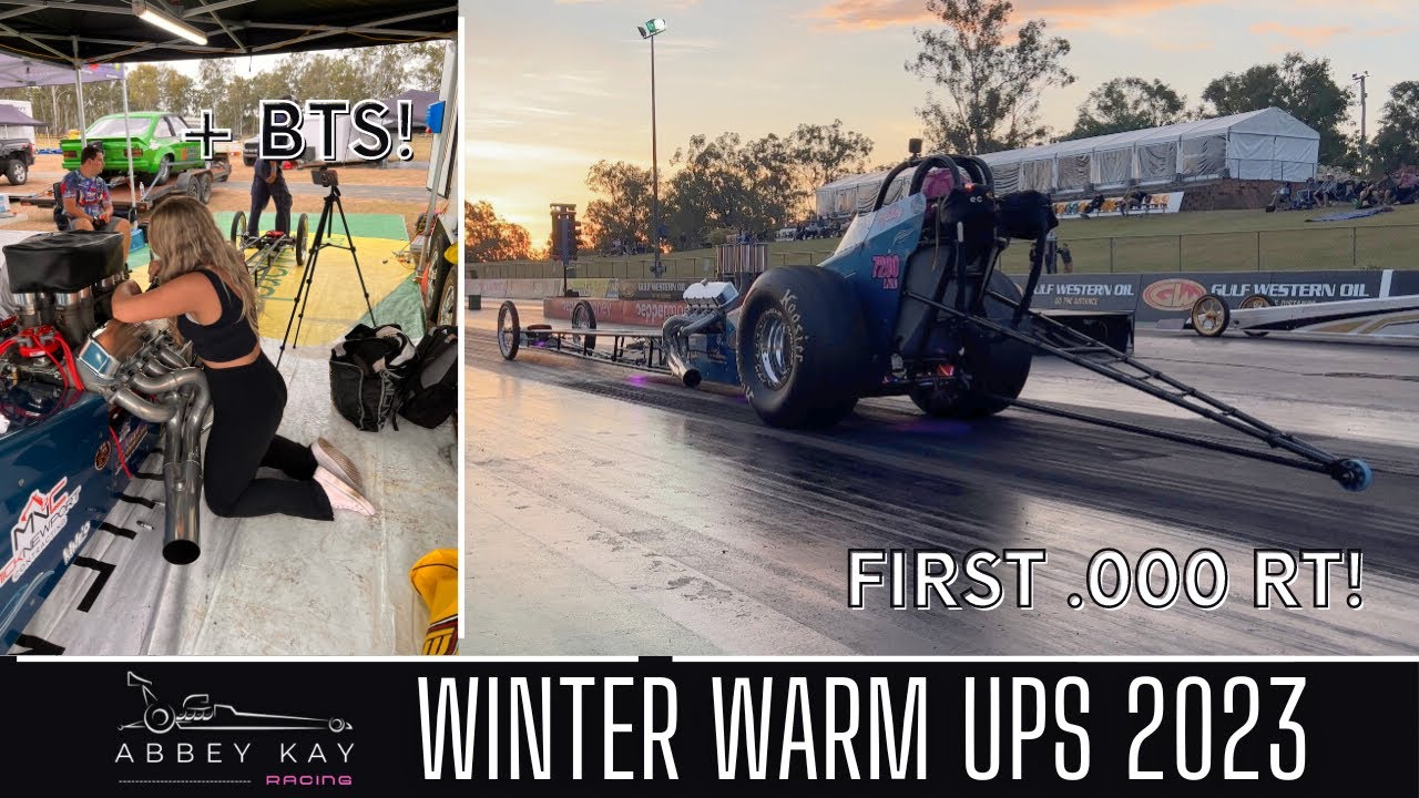 MY FIRST .000! Winter Warm-ups - Abbey Kay Racing - YouTube