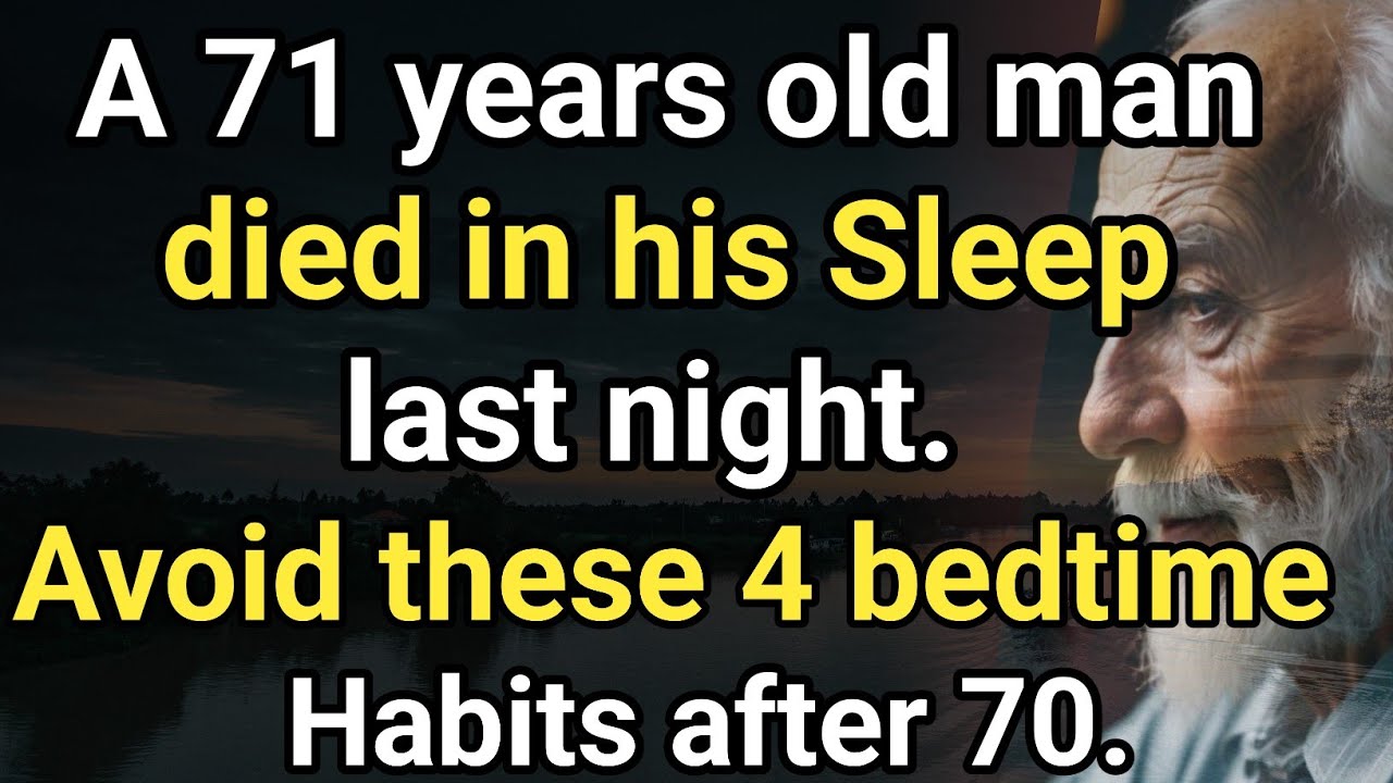 4 Bedtime Habits After 70 That Secretly Harm Your Heart and Sleep ...