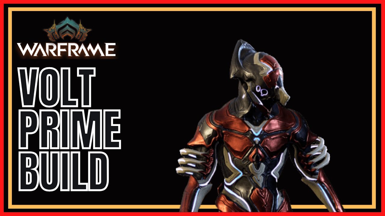 Warframe 2022 Volt Prime Build - YouTube