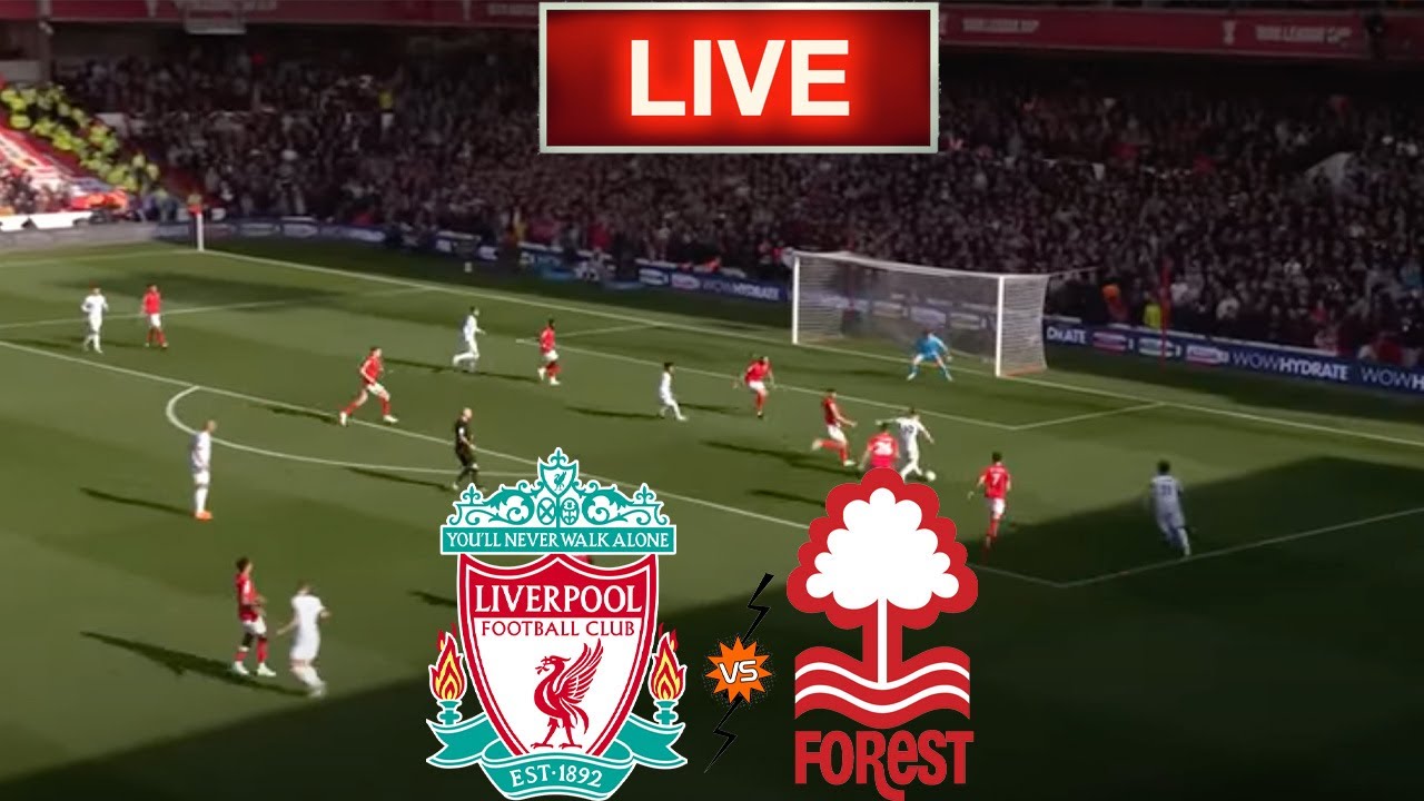 Liverpool vs Nottingham Forest Live Stream - Premier League - YouTube