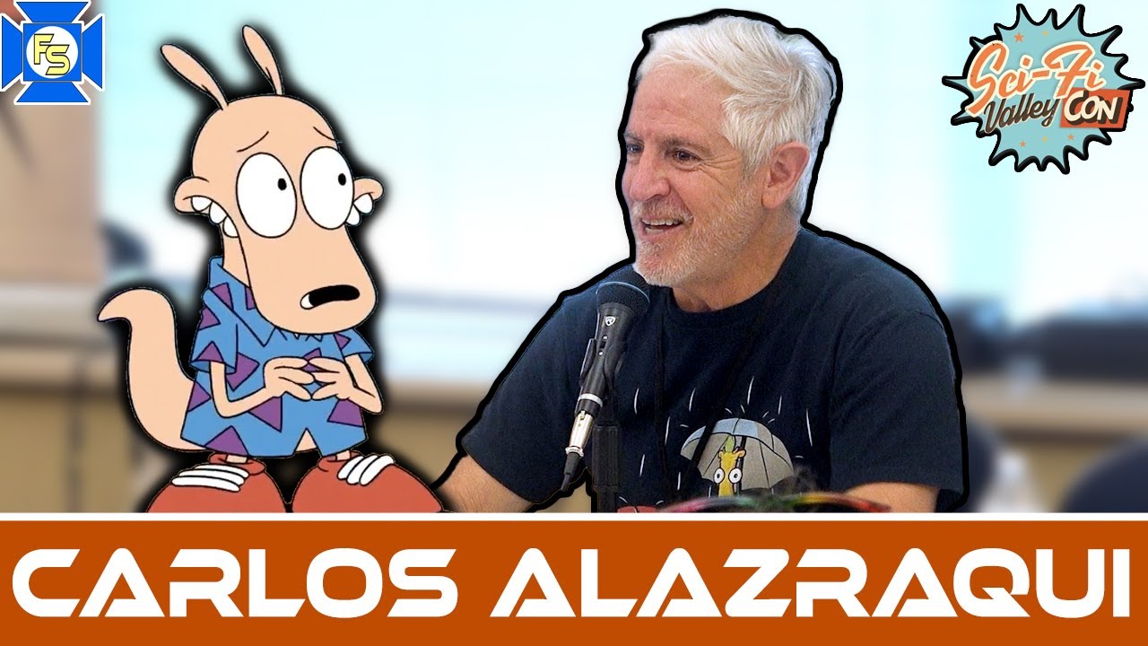 ROCKO’S MODERN LIFE Carlos Alazraqui Panel – Sci-Fi Valley Con 2023 ...