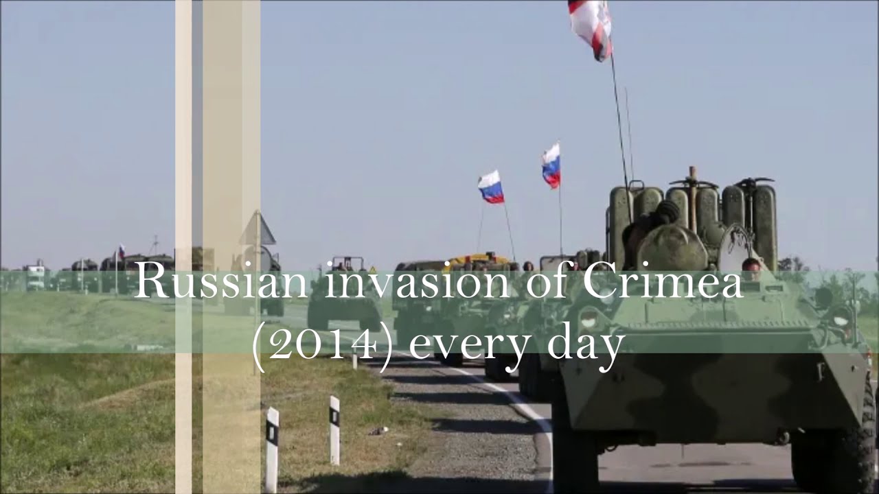 Russian invasion of Crimea (2014): every day - YouTube