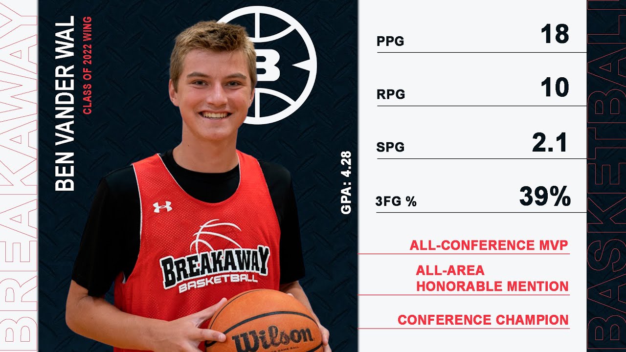 2022 Ben Vander Wal 6'7" Wing 20-21 HS Season - YouTube