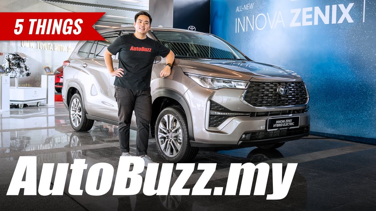 2023 Toyota Innova Zenix in Malaysia, from RM165k - AutoBuzz - YouTube