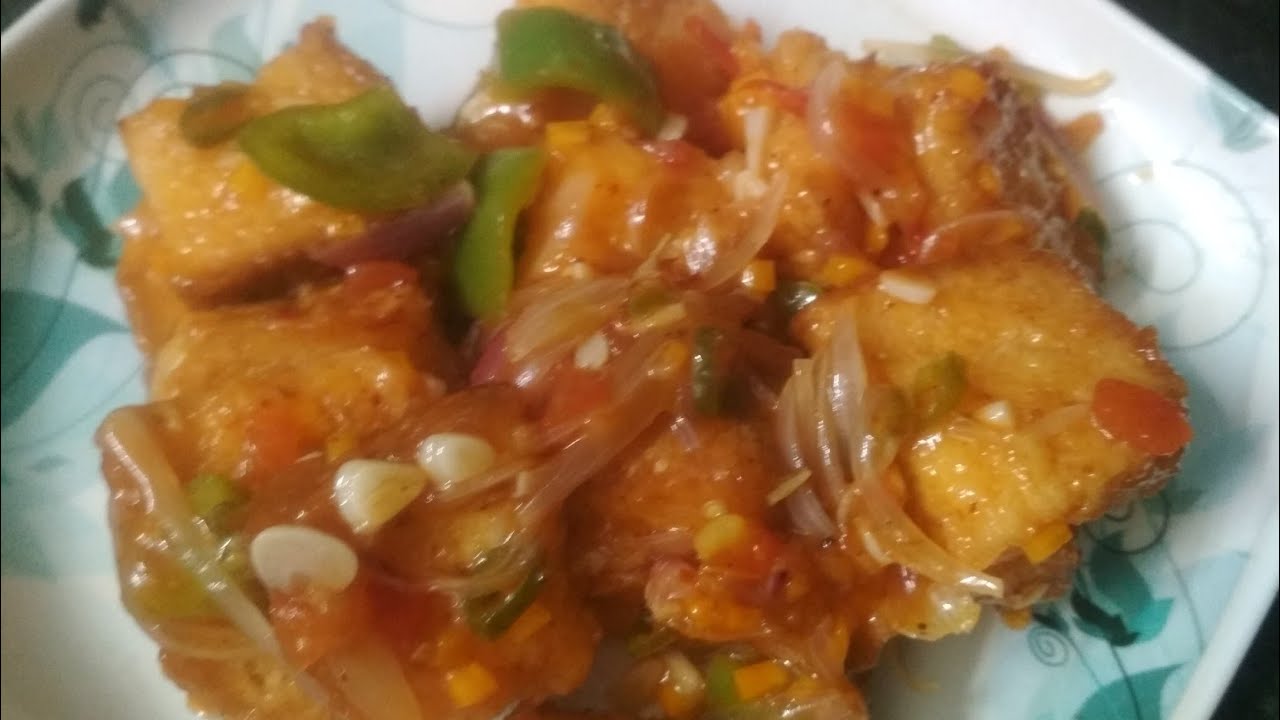 Chilly bread simple and tasty recipe in 5 min - YouTube