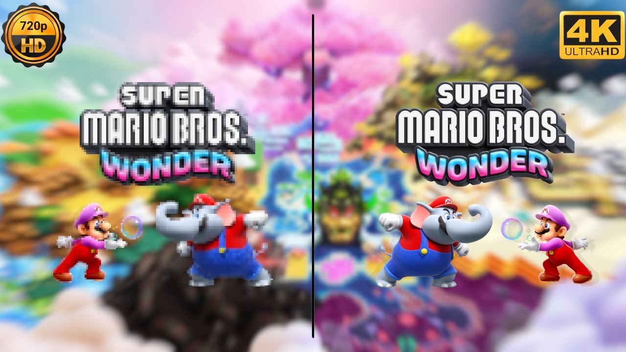 Super Mario Bros. Wonder Full Walkthrough 4K Ultra HD スーパーマリオブラザーズ ワンダー ...
