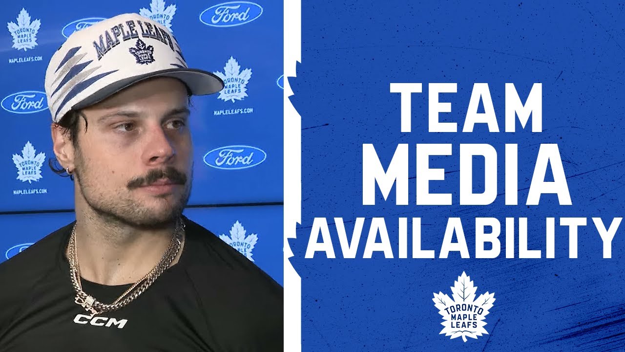 Maple Leafs Media Availability | November 1, 2024 - YouTube