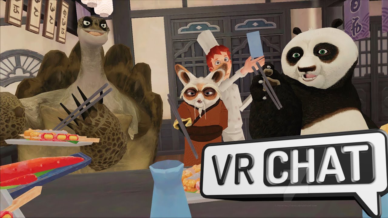 Kung Fu Panda In Vrchat Youtube