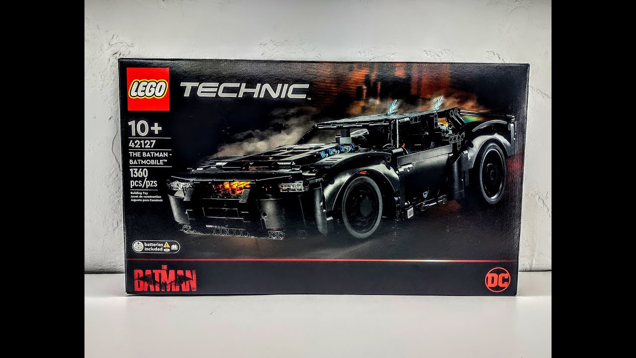 The Batman Lego Technic Batmobile!!! - YouTube