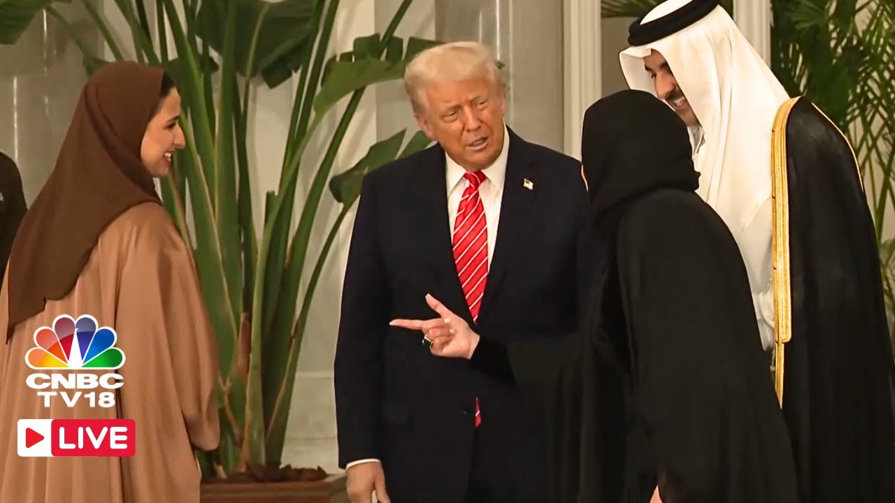 LIVE: President Trump Participates in Qatari State Dinner with Emir of ...