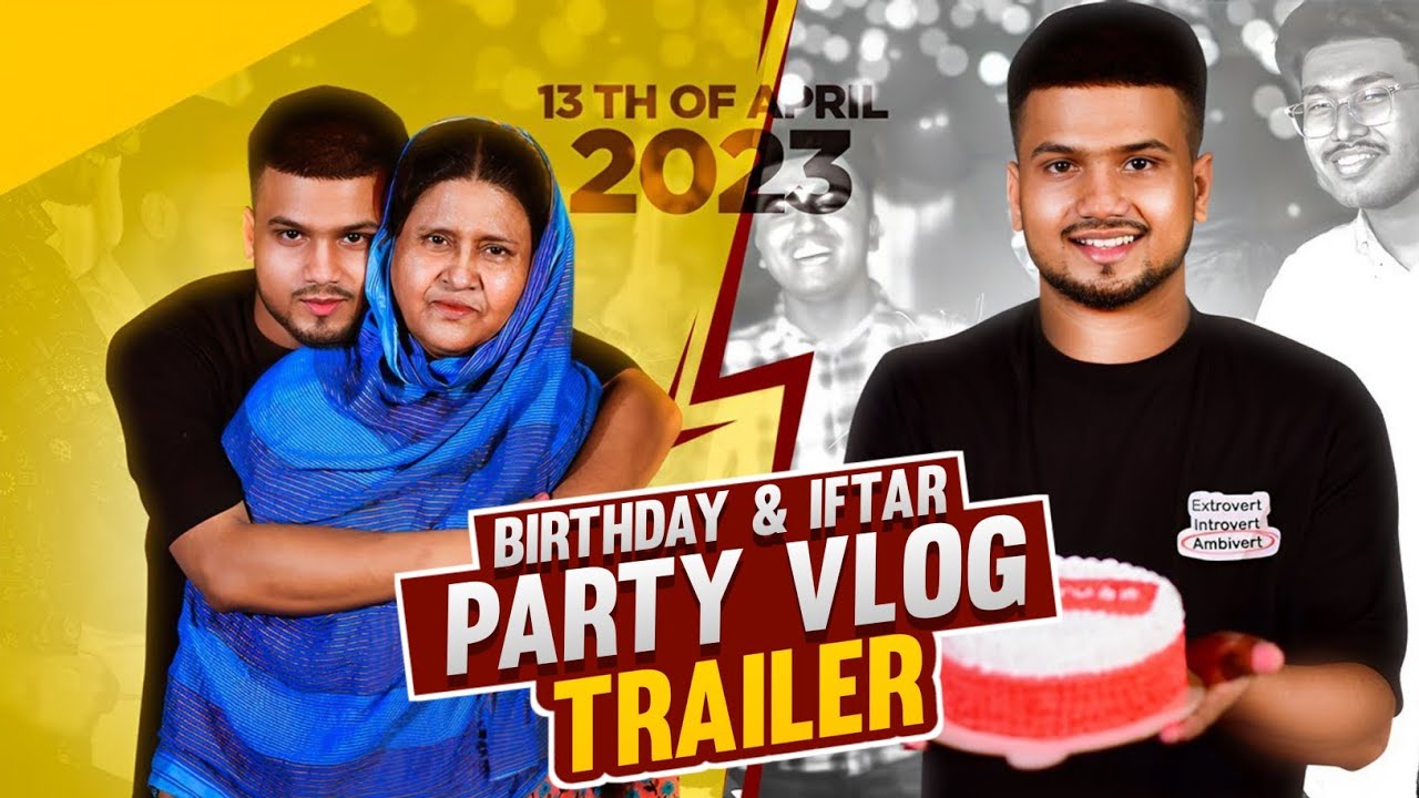 Birthday & Iftar Party - Trailer | Al Ikram Noyon - YouTube