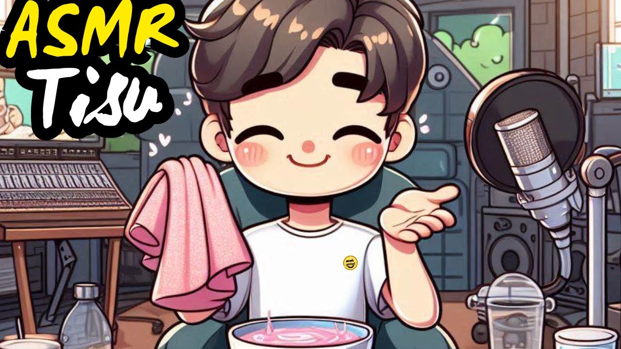 ASMR Tissue Water Triggers For Deep Sleep & Stress Relief😴 #asmr # ...