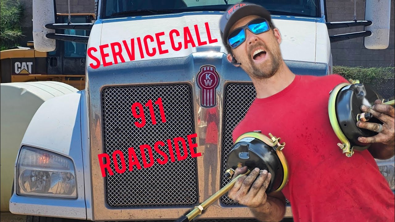 Day in life of an HD diesel mechanic. Service call - YouTube