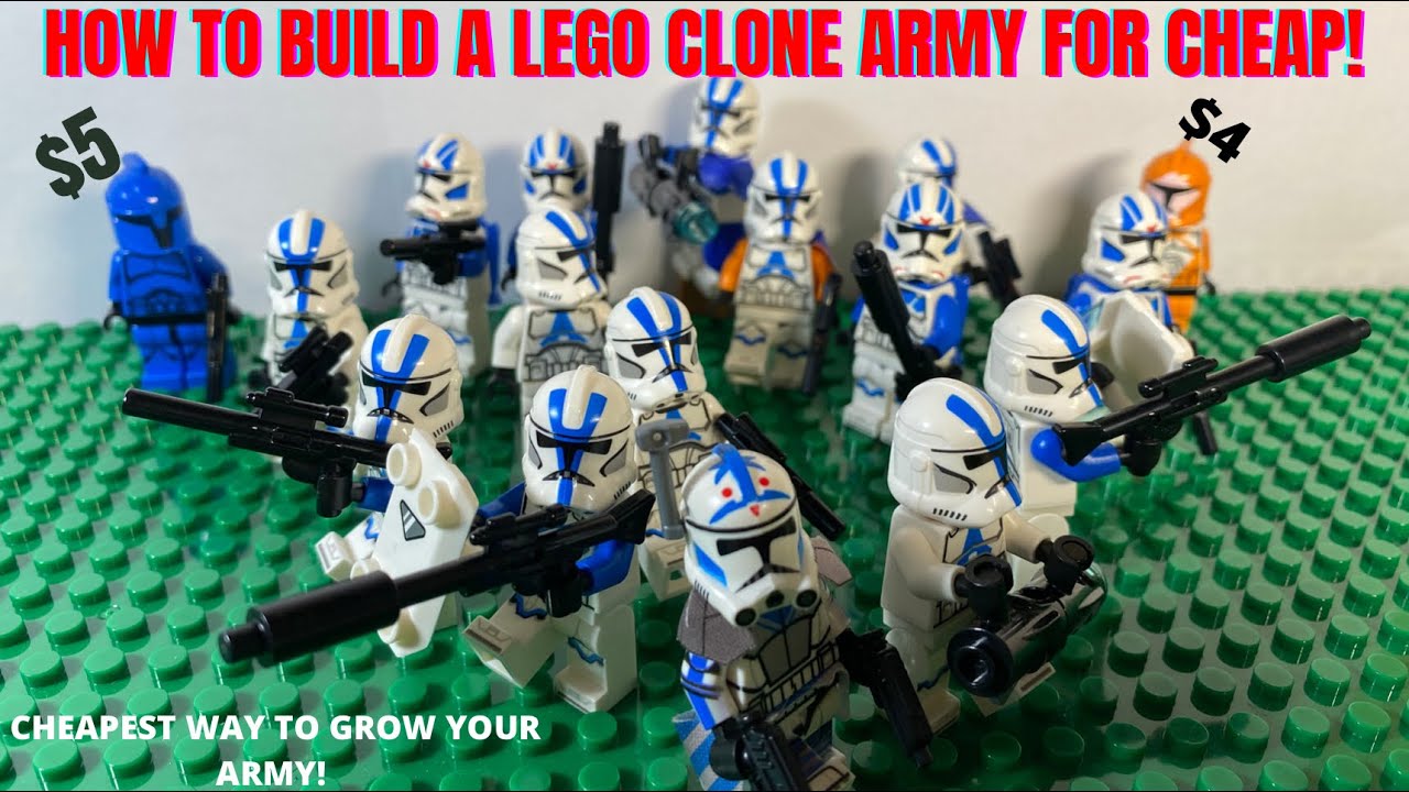 HOW TO BUILD YOUR LEGO CLONE ARMY FOR CHEAP: The Best and Easiest ...