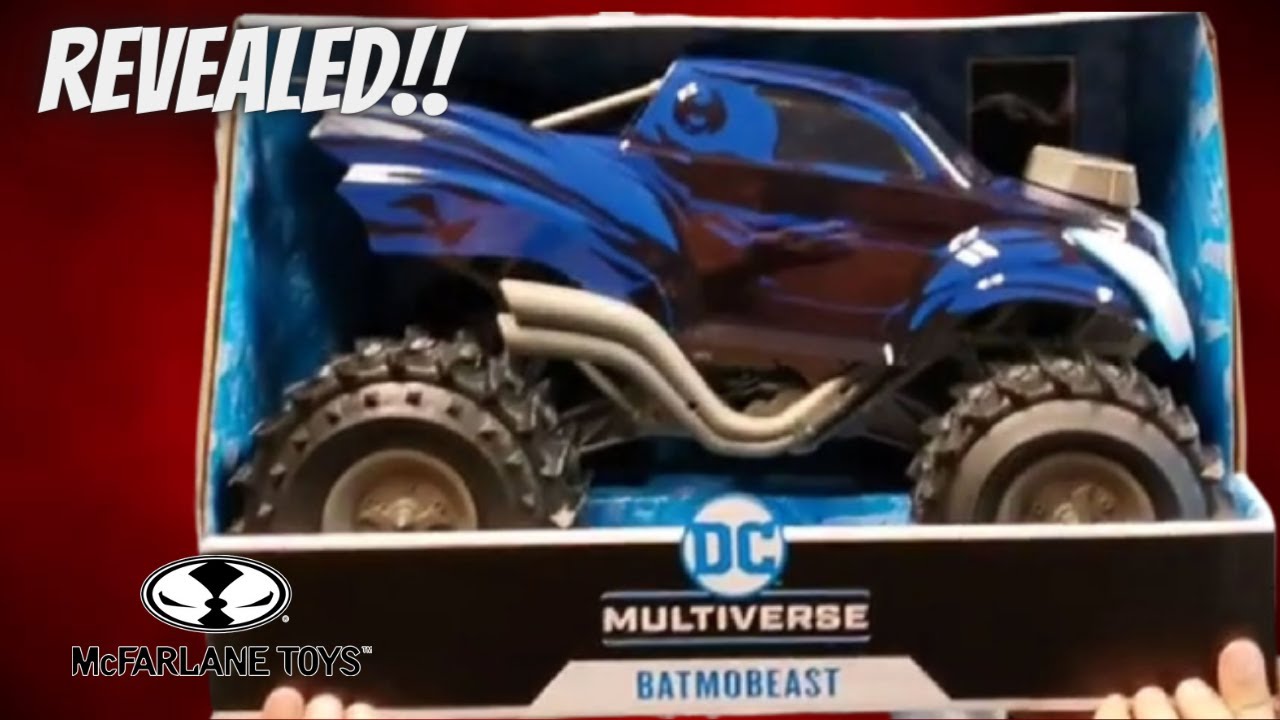 McFarlane Toys DC Multiverse Dark Nights Death Metal Batmobeast Vehicle ...